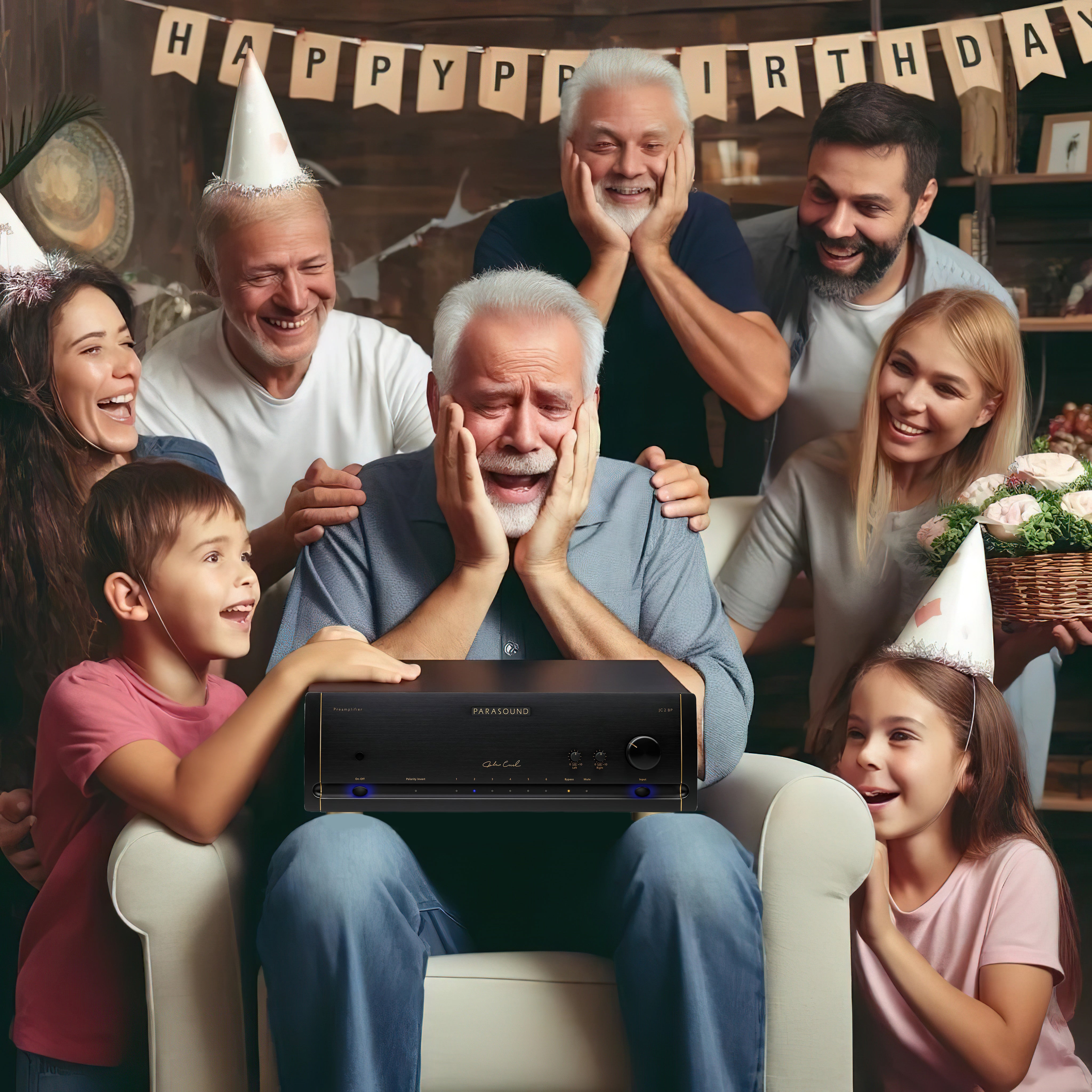 Parasound® 40 Years of Audio Innovation & High-Fidelity Sound