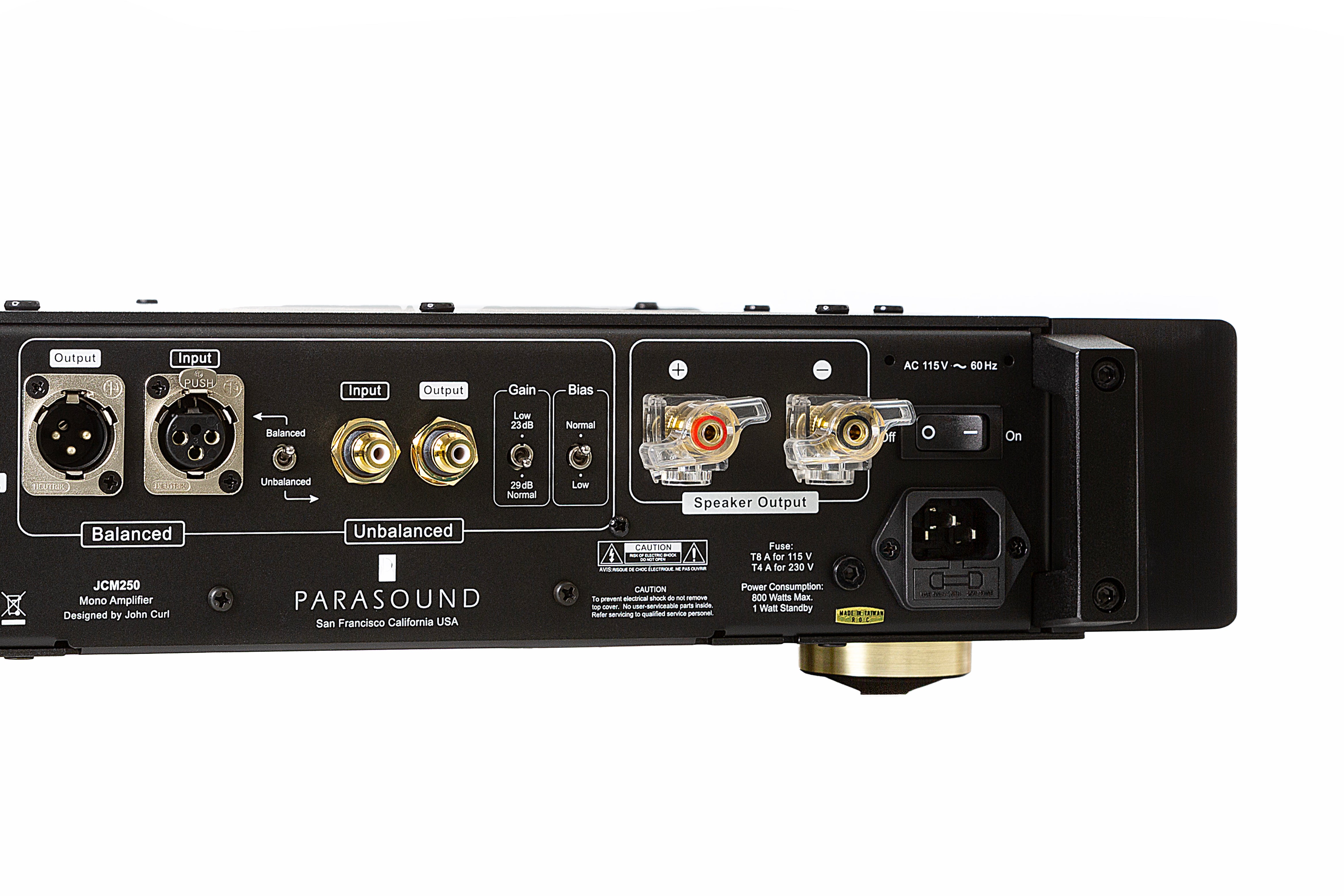 JCM250 Monoblock – 250W Compact Power & High-Fidelity Control