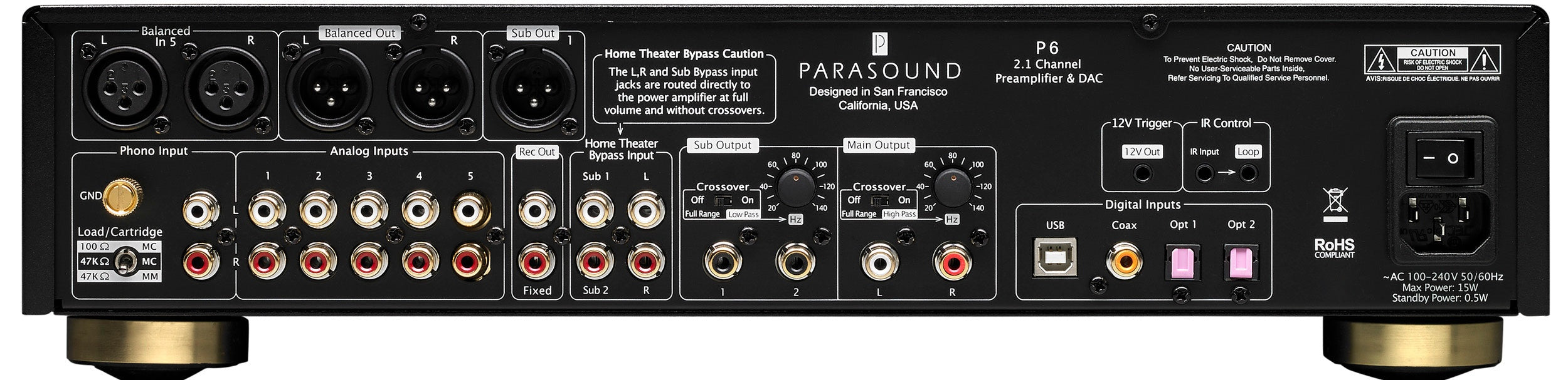 Preamplifiers – Parasound